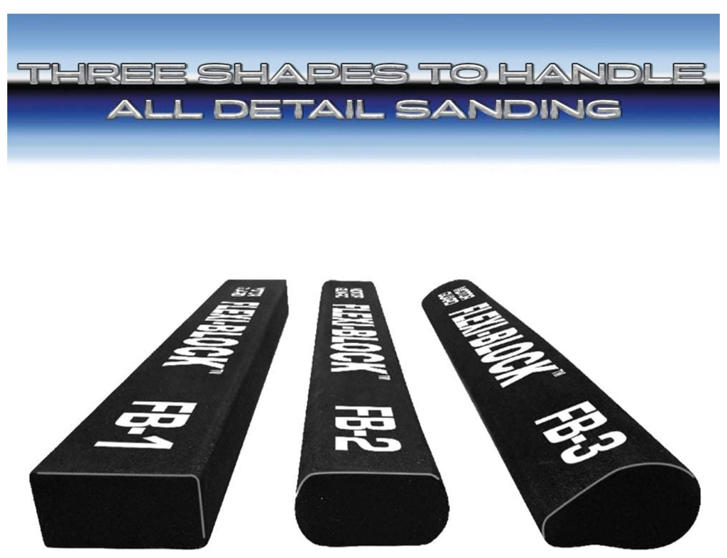 Motor Guard Flexi-Block Three Sanding Block Assortment – Auto Paint HQ