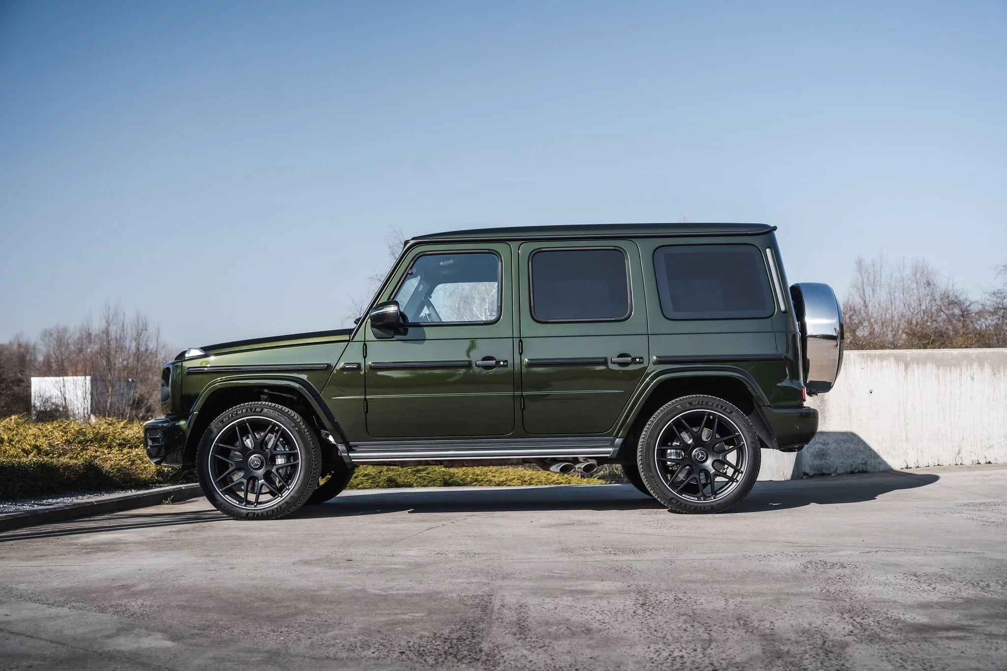 Mercedes 255 Olive Metallic Basecoat Clearcoat Complete Gallon Kit ...