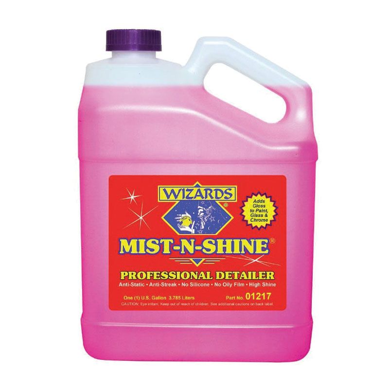 WIZARDS MIST-N-SHINE High-Gloss Professional Car Detailer and Surface ...