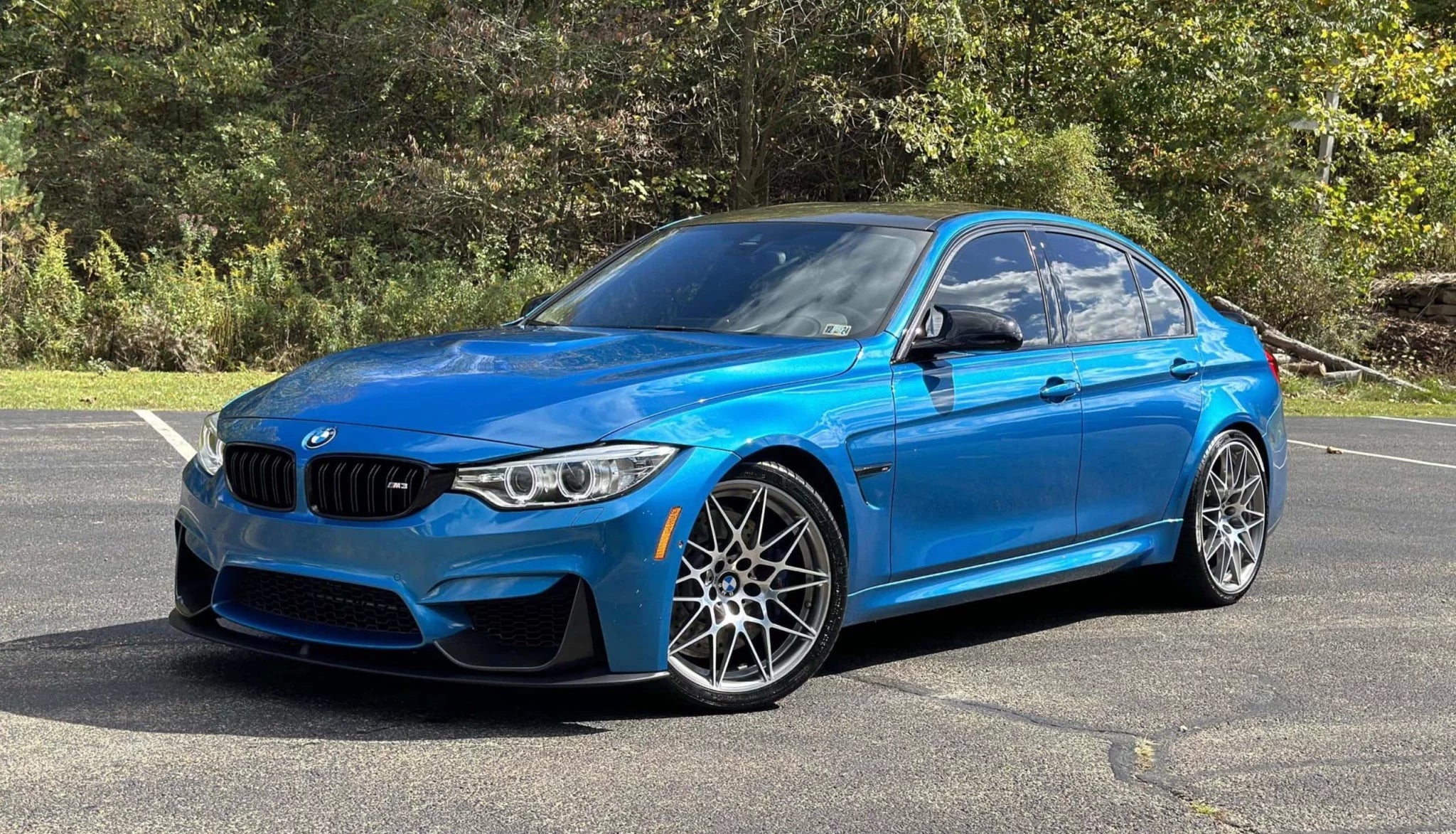 BMW C16 Long Beach Blue Basecoat Clearcoat Quart Complete Paint Kit ...