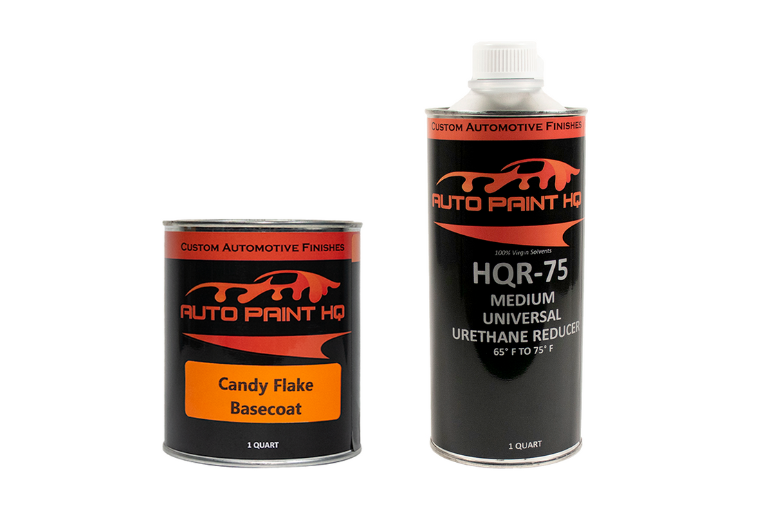 Candy Flake Gold Quart with Reducer (Candy Midcoat Only) Auto Paint Ki ...