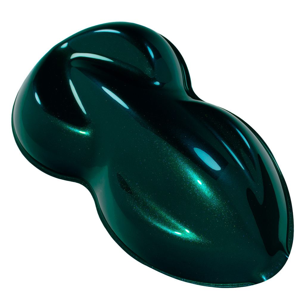 Candy Pearl Cosmic Teal over Black Base Complete Gallon Kit – Auto Paint HQ