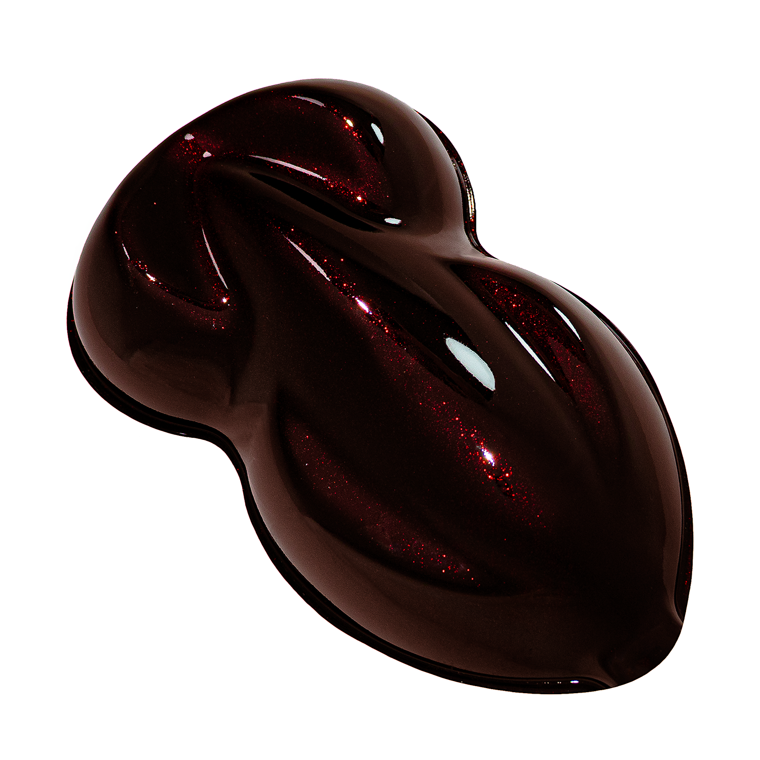 Candy Flake Black Cherry Over Black Base Complete Gallon Kit Auto