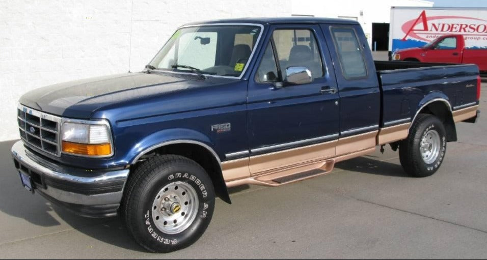 Ford LA Medium Royal Blue Basecoat Clearcoat Quart Complete Paint Kit ...