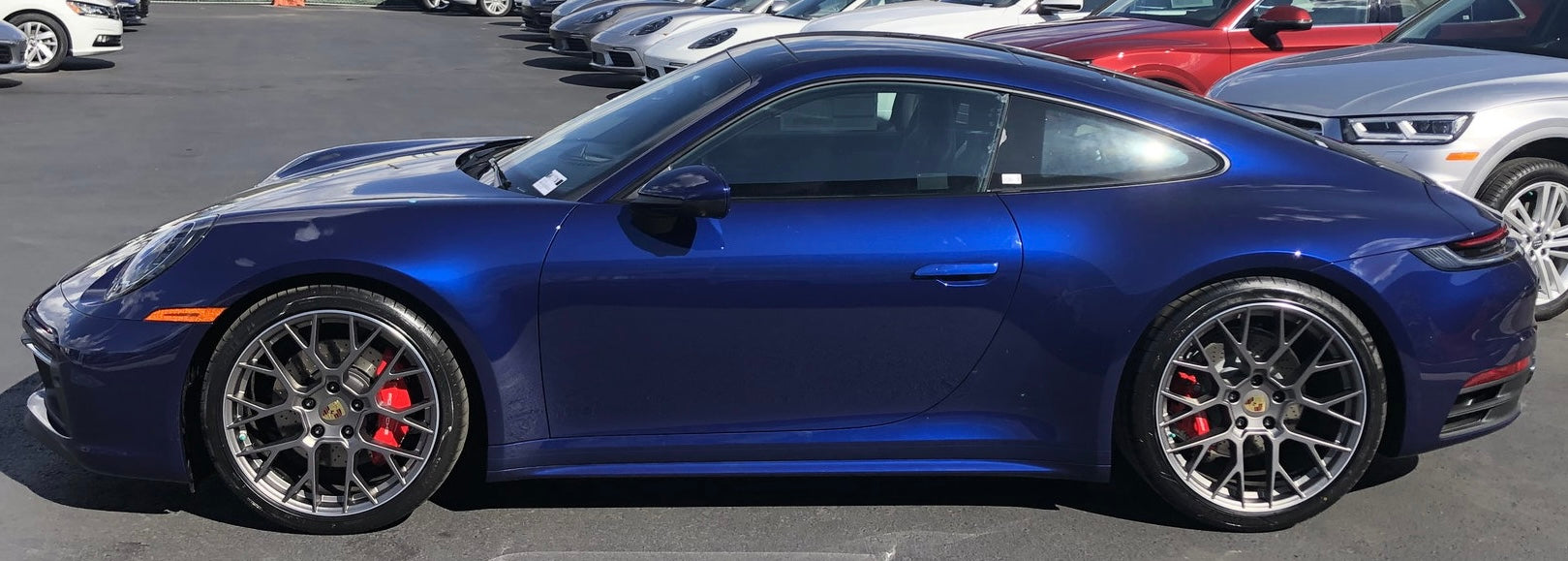 Porsche M5D Gentian Blue Basecoat With Reducer Gallon (Basecoat Only ...