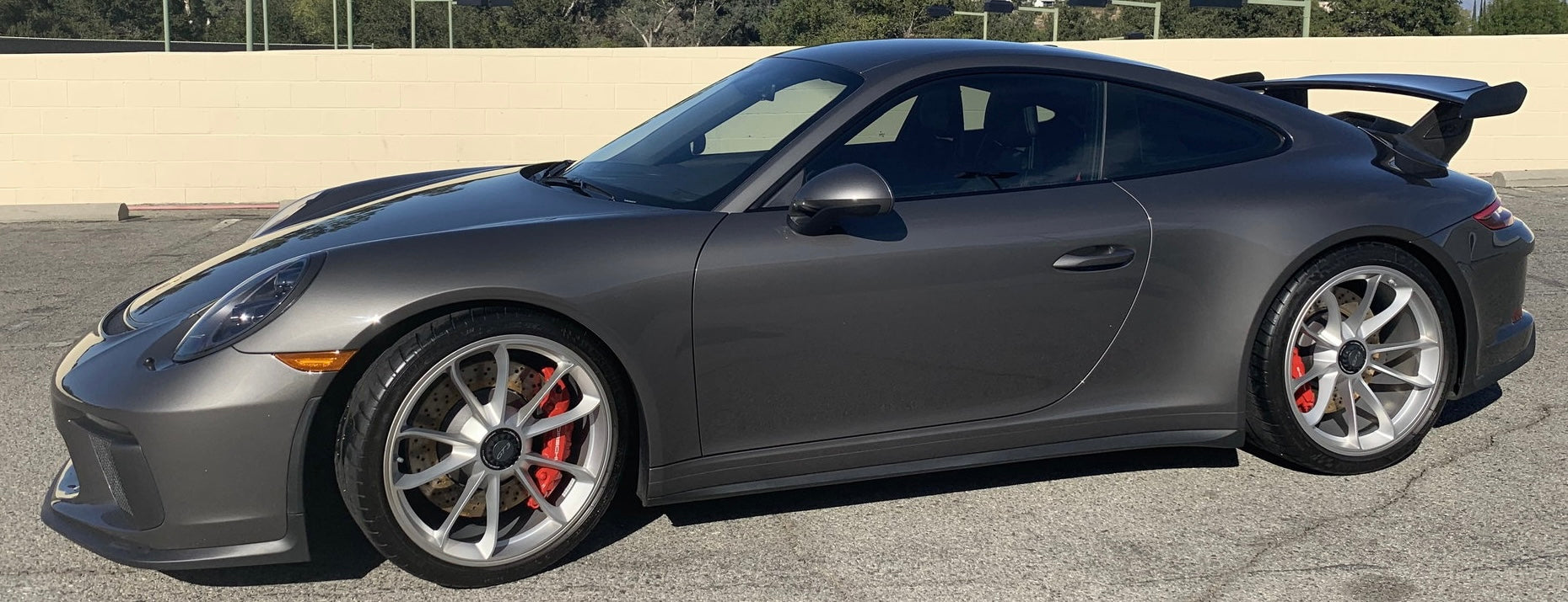 Porsche M7S Achate Gray Basecoat Clearcoat Quart Complete Paint Kit ...