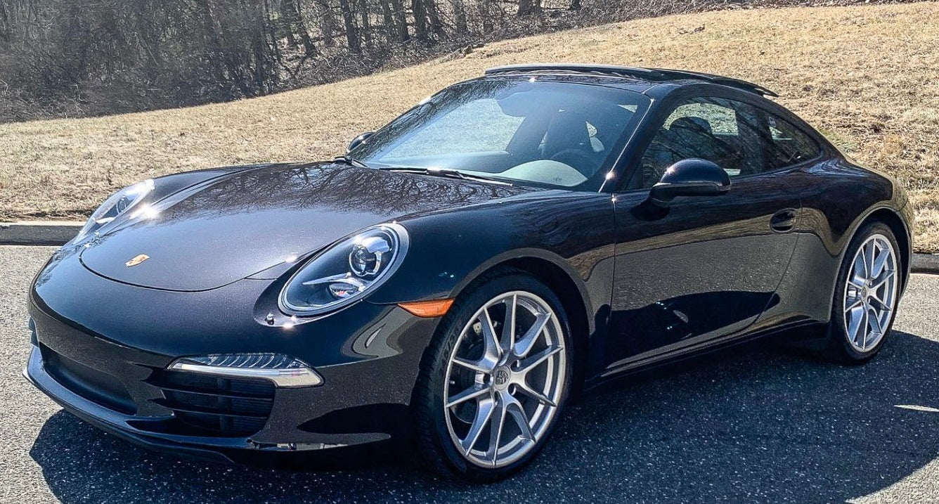 Porsche C9Z Basalt Black Metallic Basecoat + Reducer Quart (Basecoat O ...