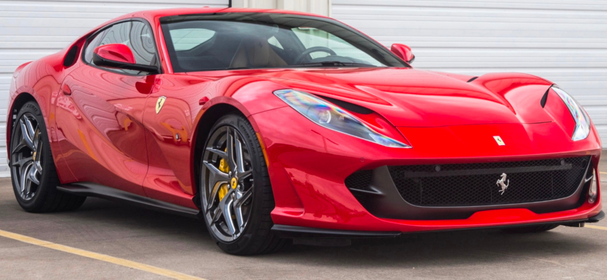 Ferrari 322 Rosso Corso 05-18 Basecoat Clearcoat Quart Complete Paint ...