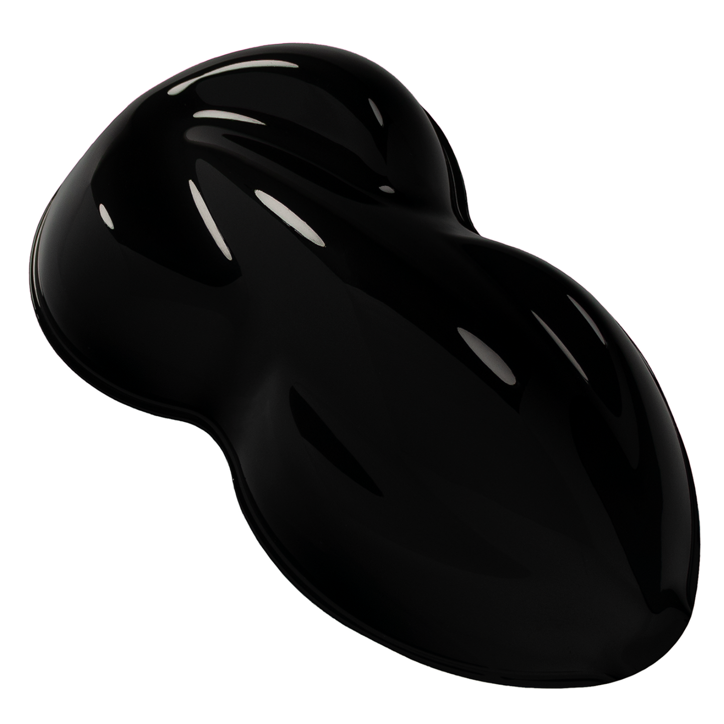 High Gloss Ultra Jet Black Acrylic Urethane Single Stage Gallon Paint ...