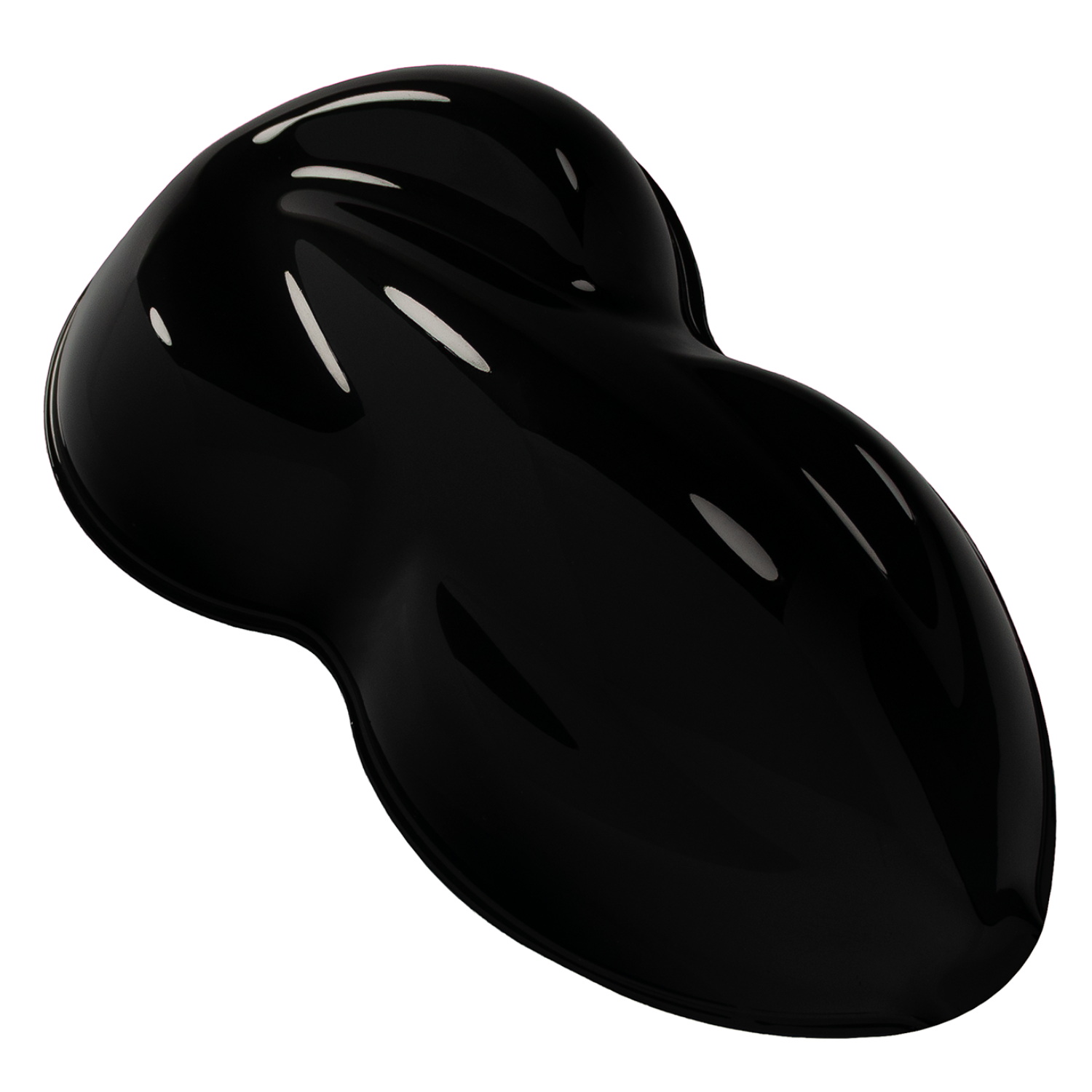 High Gloss Ultra Jet Black Acrylic Urethane Single Stage Gallon Paint ...