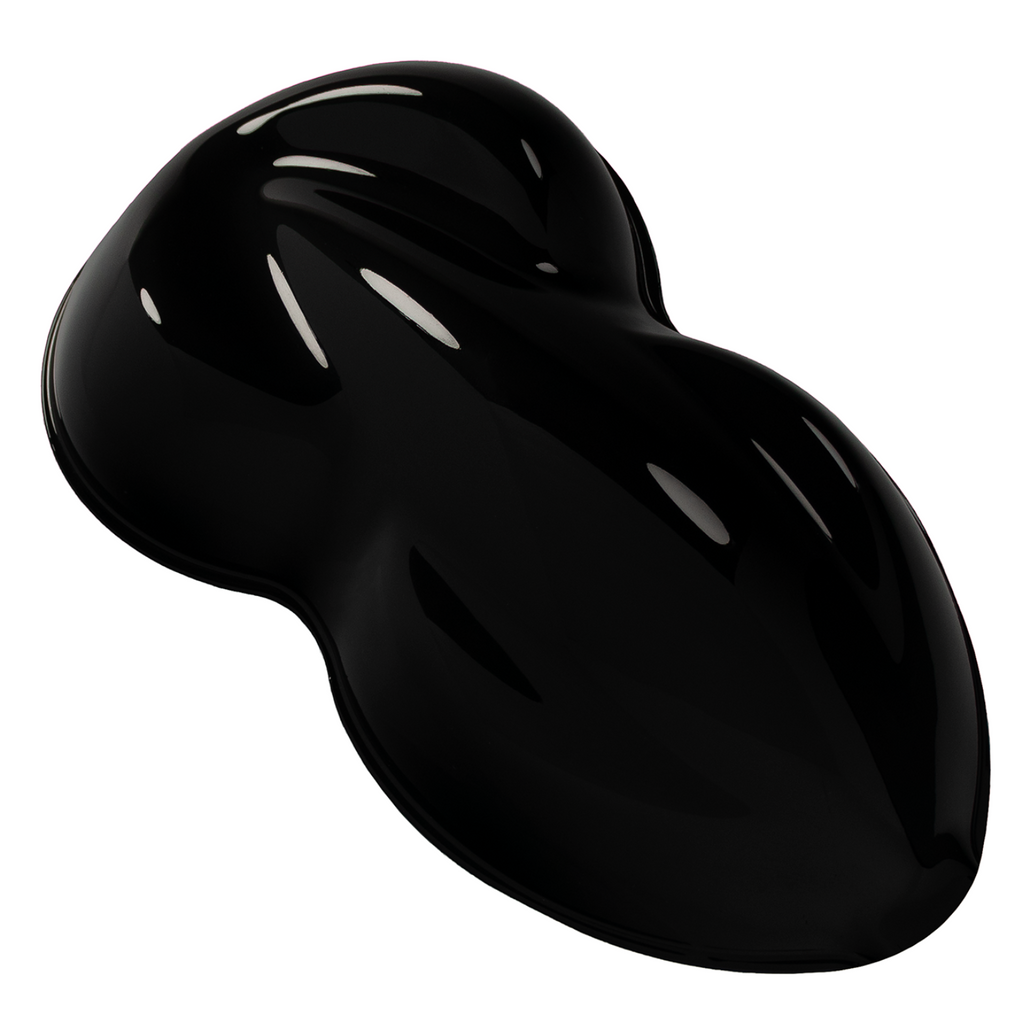 High Gloss Ultra Jet Black Acrylic Urethane Single Stage Gallon Paint ...