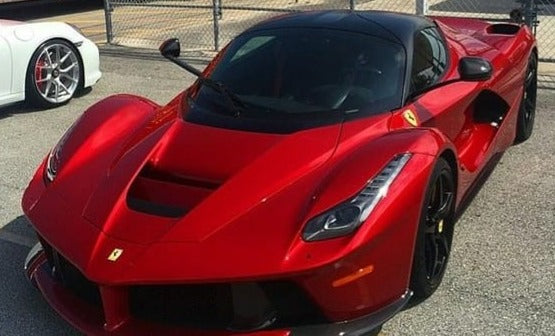 Ferrari Rosso Fuoco Tri-coat Pearl Basecoat Clearcoat Complete Gallon ...