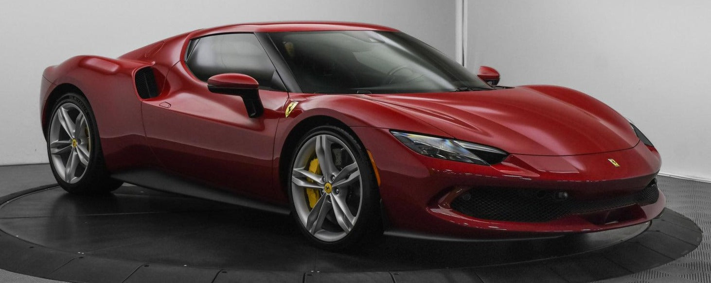 Ferrari 325 Rosso Mugello Basecoat Clearcoat Quart Complete Paint Kit ...