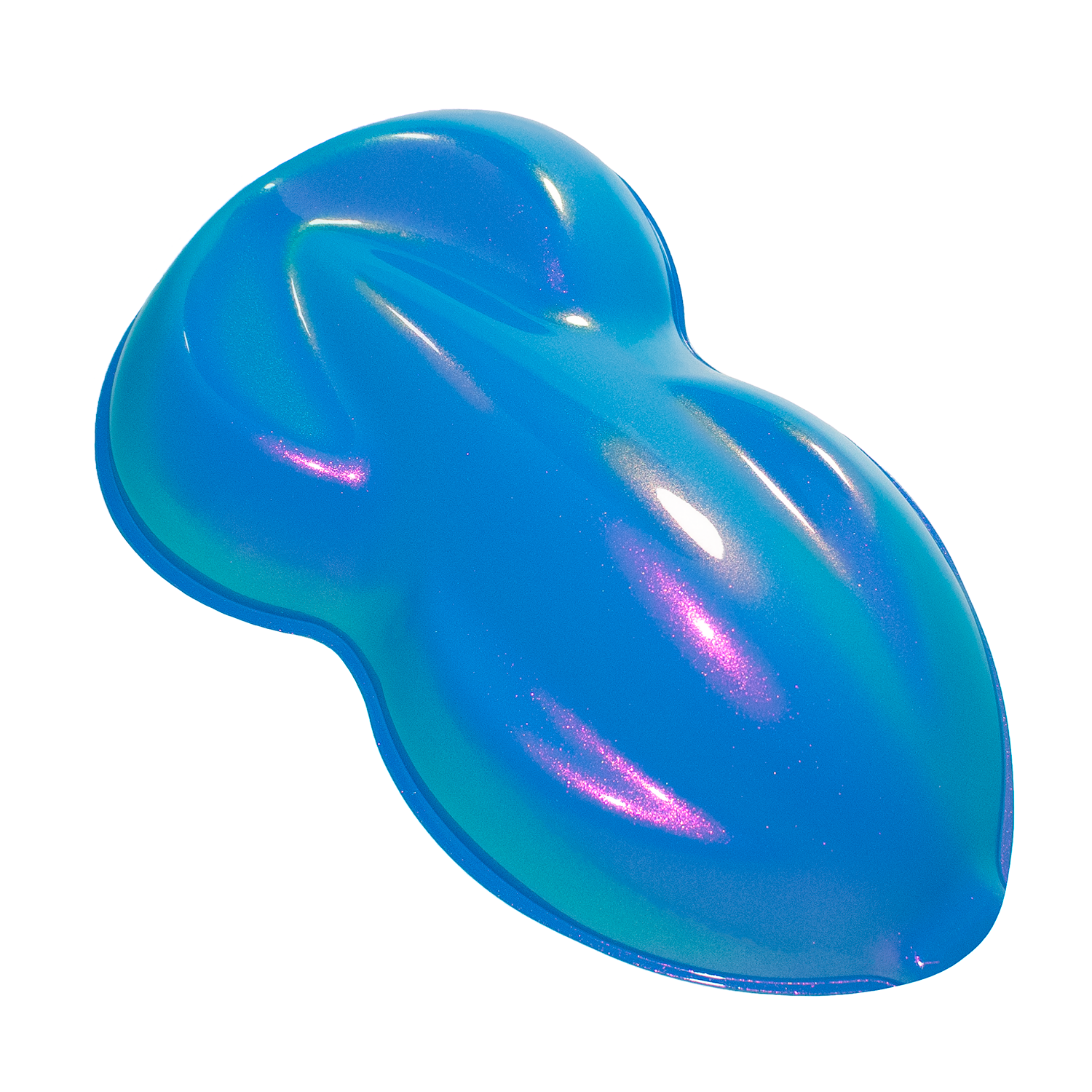 Twilight Series Chameleon Royal Flamingo over Racing Blue Quart Color ...