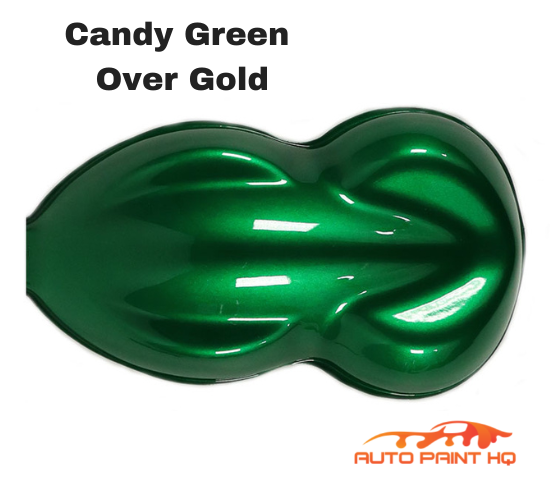Candy Green over Gold Base Complete Gallon Kit – Auto Paint HQ