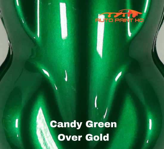 Candy Green over Gold Base Complete Gallon Kit – Auto Paint HQ