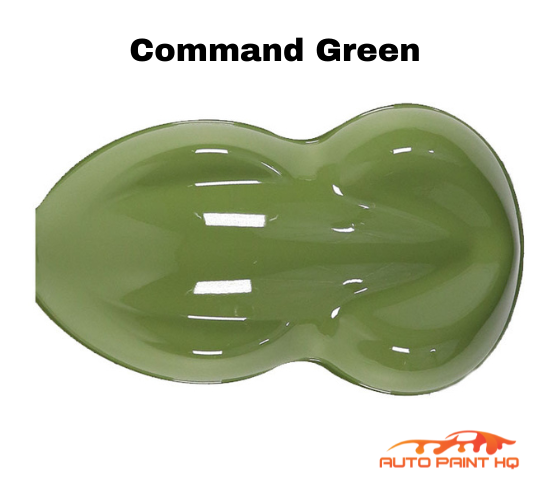 High Gloss Command Green Gallon Acrylic Enamel Car Auto Paint Kit ...