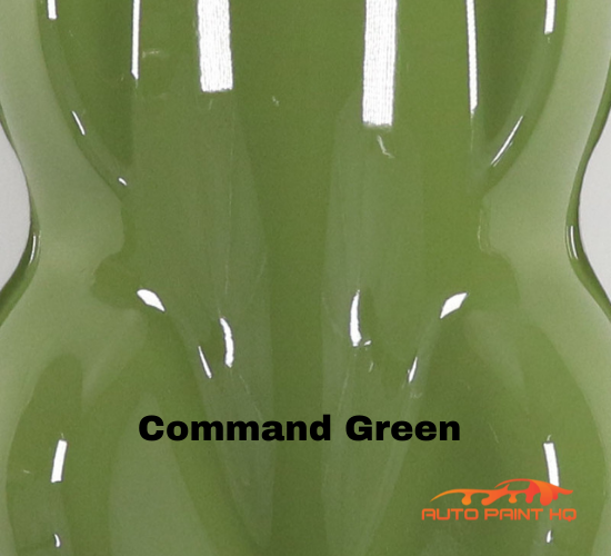 High Gloss Command Green Gallon Acrylic Enamel Car Auto Paint Kit ...