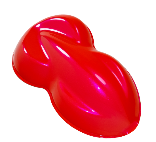 Crystal Purple over Scarlet Red Tri-Coat Basecoat Clearcoat Complete G ...