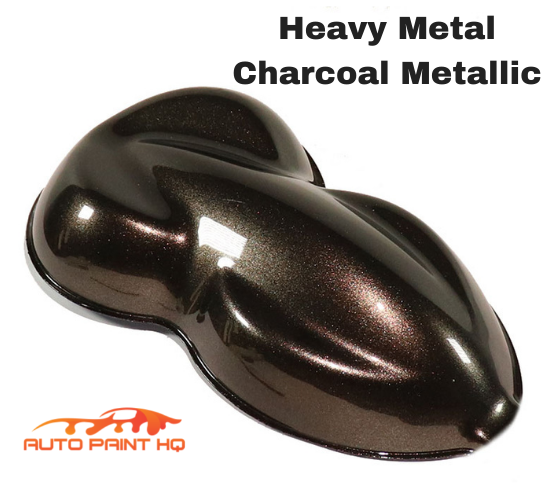Heavy Metal Charcoal Metallic Basecoat Clearcoat Quart Complete Paint ...