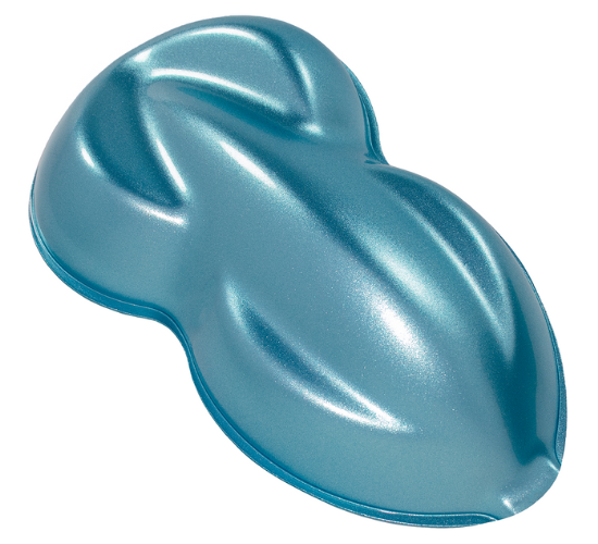 High Gloss Heavy Metal Pastel Blue 2K Acrylic Urethane Gallon Paint Ki ...