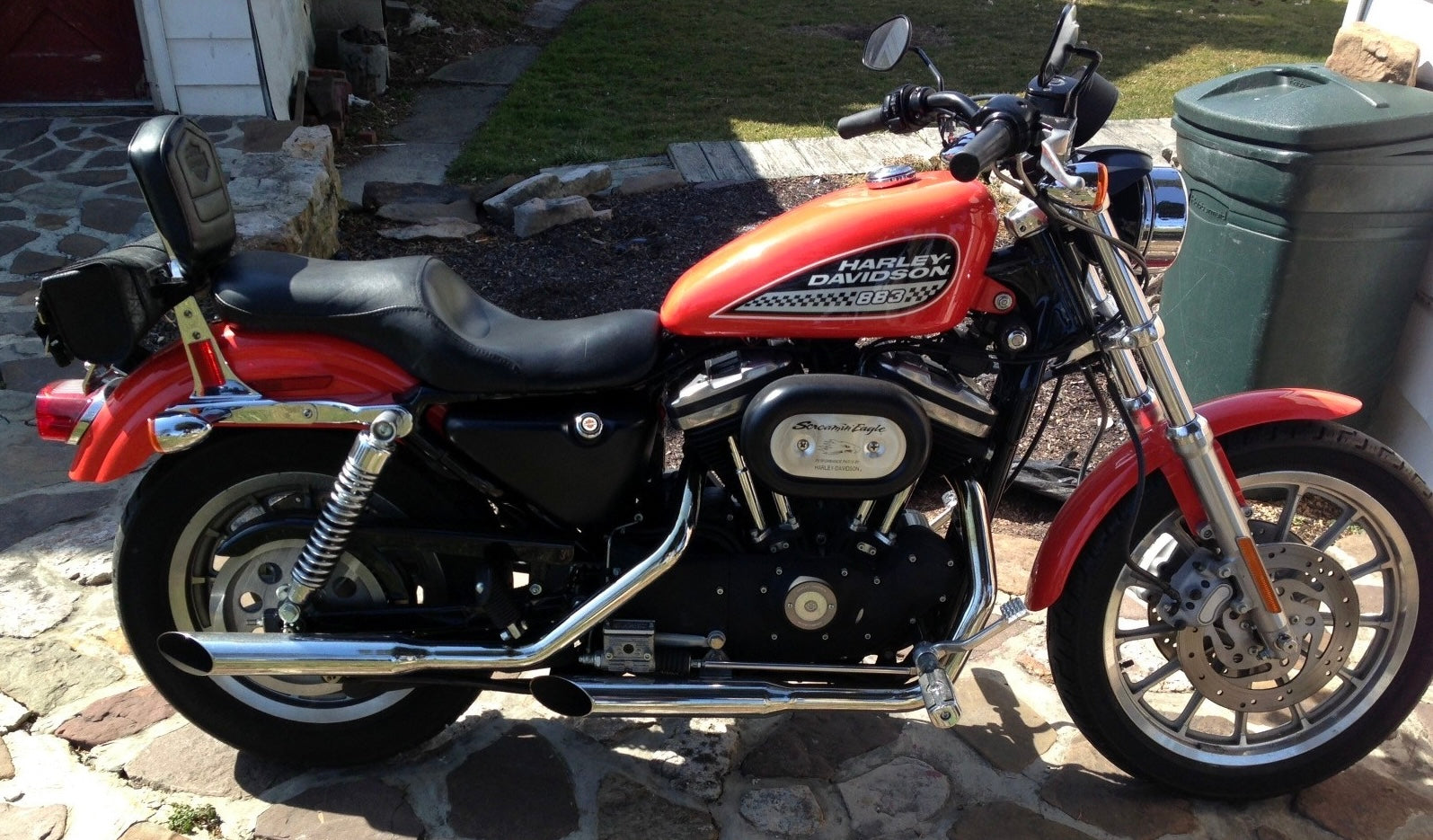 Harley Davidson Racing Orange Basecoat Clearcoat Complete Gallon Kit ...
