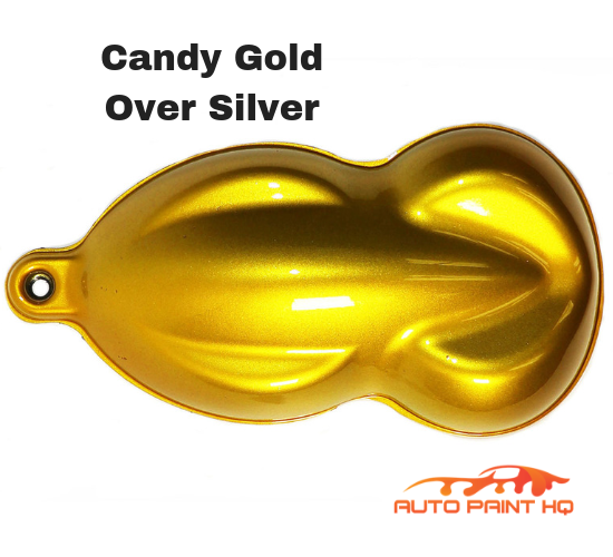 Candy Gold over Silver Base Complete Gallon Kit – Auto Paint HQ